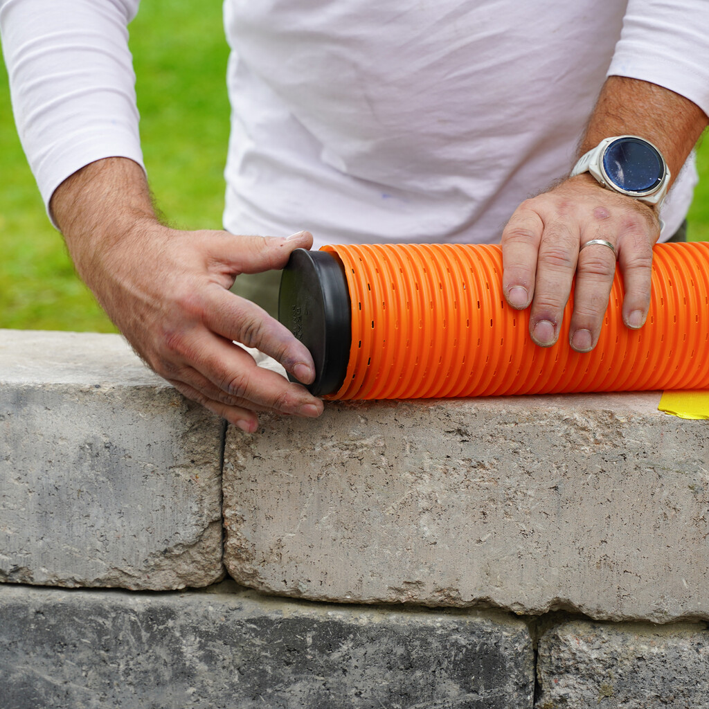 Drainagerohr verlegen und Sickerbox einbauen - Drainage, Abdichtung, Versickerung - Anleitungen ...