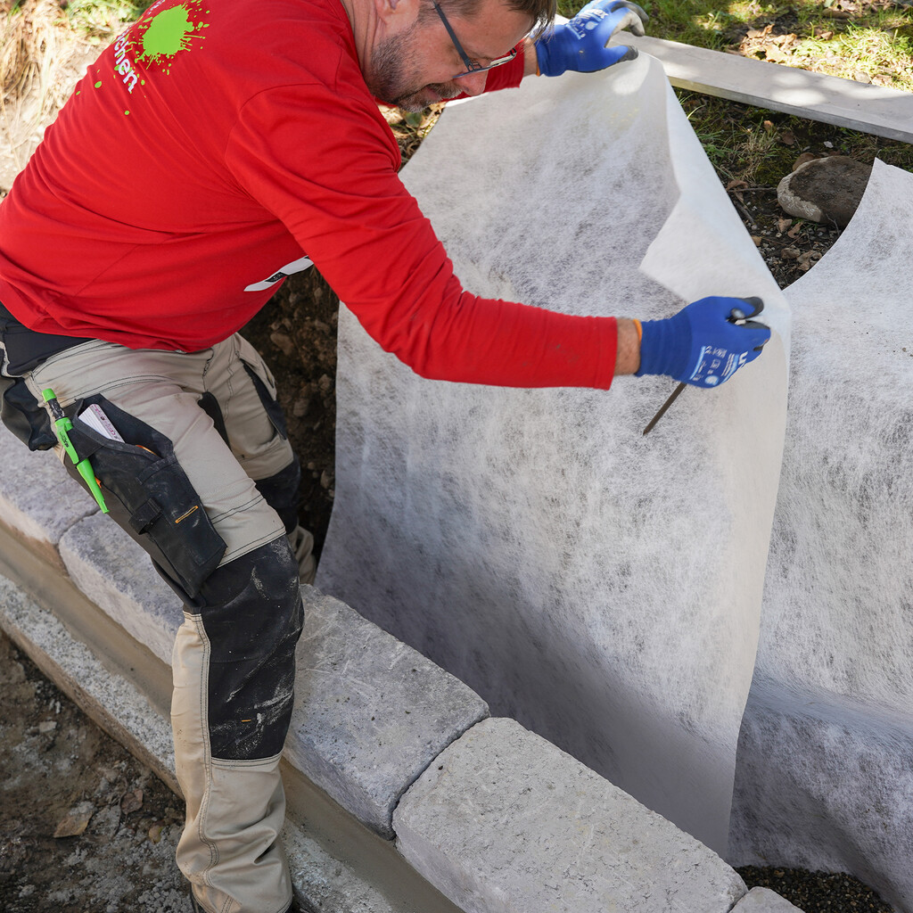 Drainagerohr verlegen und Sickerbox einbauen - Drainage, Abdichtung, Versickerung - Anleitungen ...
