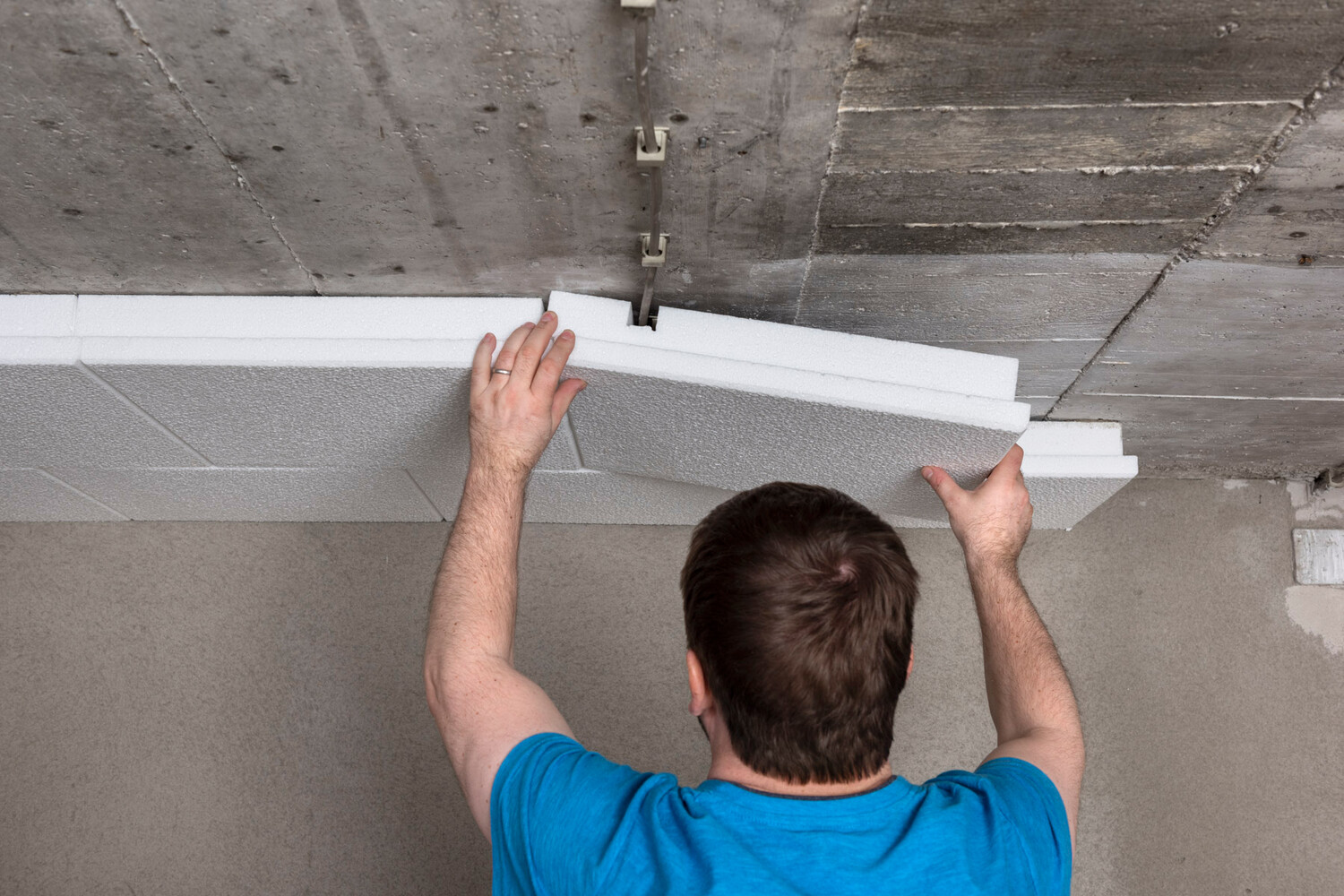 Kellerdecken-Dämmplatte EPS Struktur | Fassade Dämmen | Baumit Selbermachen