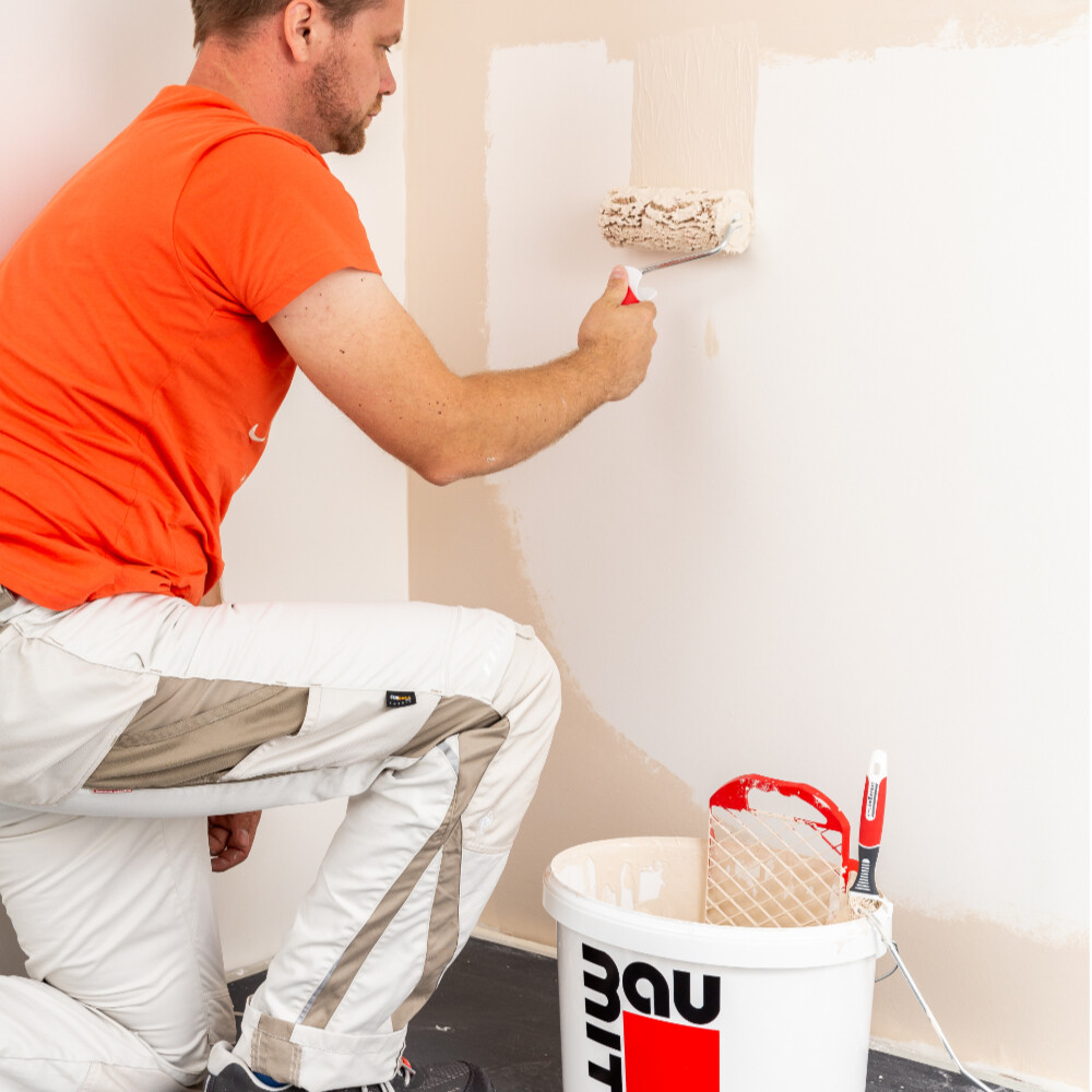 Putz, Spachtel oder Vliestapeten an Wand und Decken richtig streichen ...