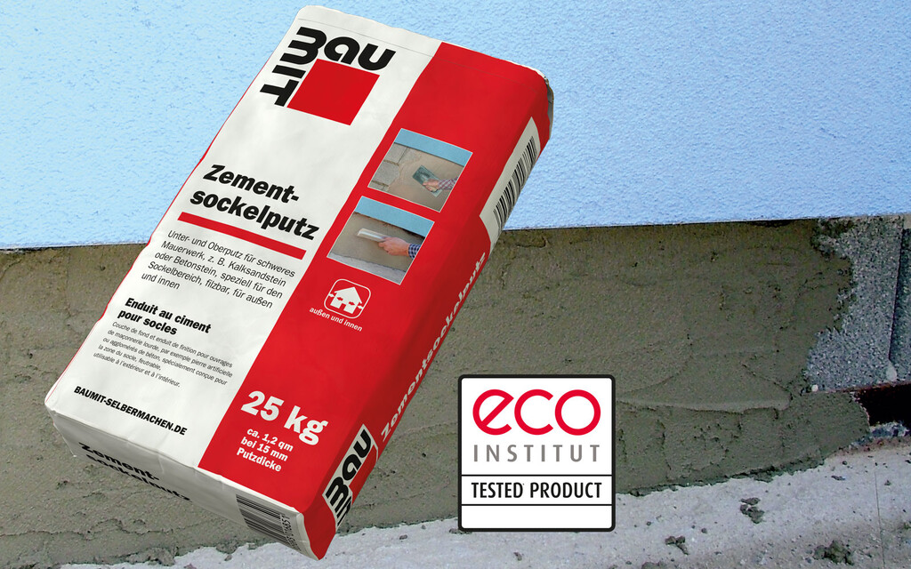 Sockelputz - Informieren - Mauer Verputzen - Baumit Deutschland Produkte