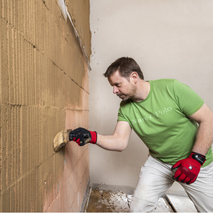 So verarbeitest du Lehmputz richtig - Lehmputz verarbeiten ...