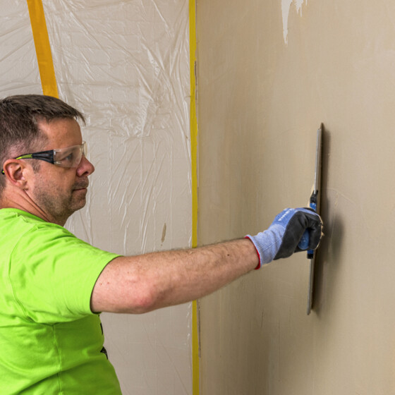 Kalkin Kalkspachtel multifine als Filzputz / Feinputz - Anleitungen ...